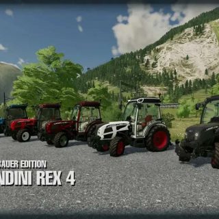Landini REX 4 LE v1.0 FS22 Mod | Farming Simulator 22 Mod