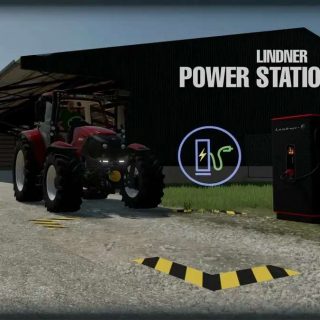 Lindner Power Station v1.0 FS22 Mod | Farming Simulator 22 Mod
