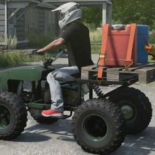 Lizard Quad Tractor v1.0 FS22 Mod | Farming Simulator 22 Mod