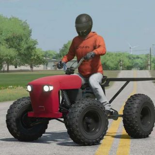 Lizard Quad Tractor v1.0 FS22 Mod | Farming Simulator 22 Mod