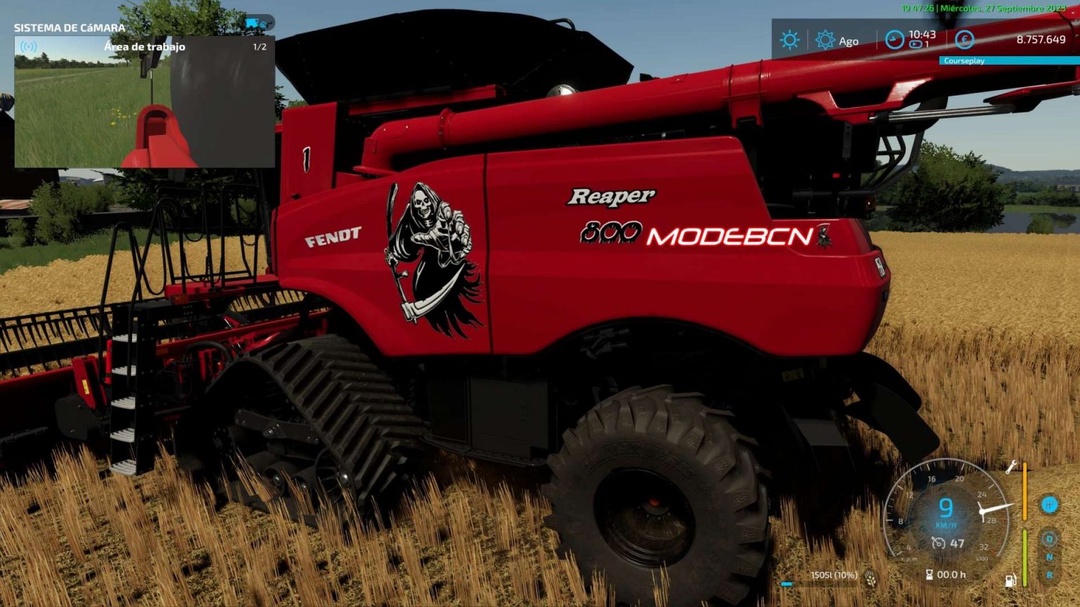 Lizard Reaper 2000 Added decal + Spanish Translation v1.0.0.1 FS22 Mod ...