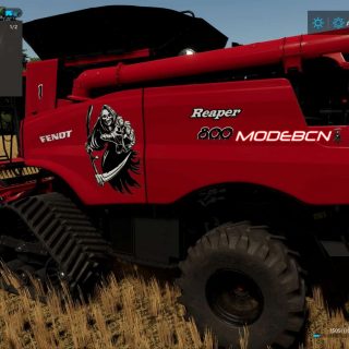 Lizard Reaper 2000 Added decal + Spanish Translation v1.0.0.1 FS22 Mod ...