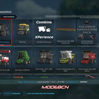 Lizard Reaper 2000 Added decal + Spanish Translation v1.0.0.1 FS22 Mod ...