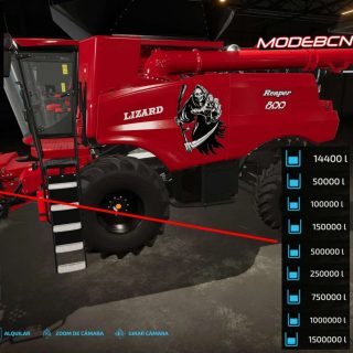 Lizard Reaper 2000 Added decal + Spanish Translation v1.0.0.1 FS22 Mod ...