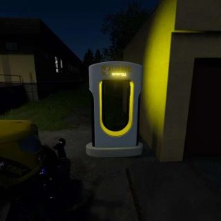 Lizard Super Fast Charging Station v1.0 FS22 Mod | Farming Simulator 22 Mod