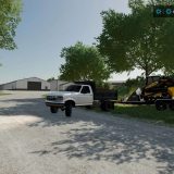Load Trail Skid Steer Trailer (Original Conversion) v1.0 FS22 Mod ...