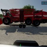 Load Trail Skid Steer Trailer (Original Conversion) v1.0 FS22 Mod ...