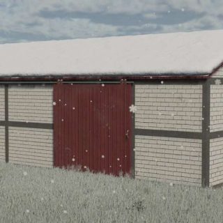 Medium Hall v1.0 FS22 Mod | Farming Simulator 22 Mod