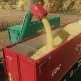 MEGA Light 3 60m3 semi-trailer v1.0 FS22 Mod | Farming Simulator 22 Mod