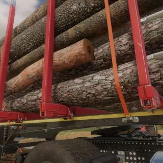 MEGA Timber Long v1.0 FS22 | Farming Simulator 22 Mods