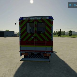 Mercedes Benz Sprinter Strobel Ambulance v1.0.0.1 FS22 Mod | Farming ...