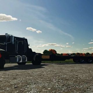 Peterbilt Crew Cab v1.1 FS22 Mod | Farming Simulator 22 Mod