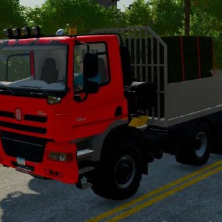 Phoenix Flatbed/Salt Truck v1.0 FS22 Mod | Farming Simulator 22 Mod