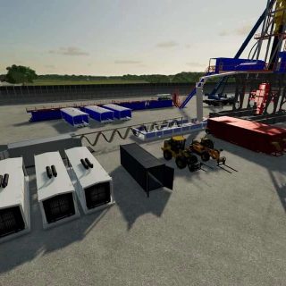 Placeable Drilling Rig v1.0 FS22 Mod | Farming Simulator 22 Mod