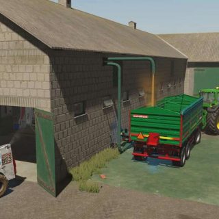 Pneumatic Conveyor For Grain-Silos v1.0 FS22 Mod | Farming Simulator 22 Mod