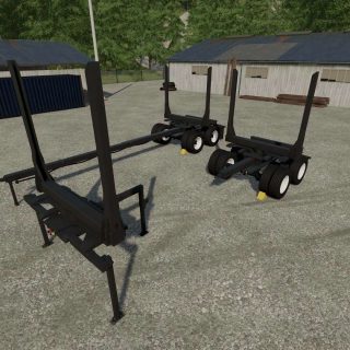 Pole Log Trailer v1.0 FS22 Mod | Farming Simulator 22 Mod