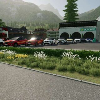 Renault Captur (French emergency) v1.0 FS22 Mod | Farming Simulator 22 Mod