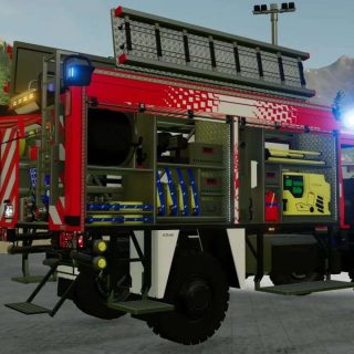 Schlingmann Unimog TLF3000 v1.2 FS22 Mod | Farming Simulator 22 Mod