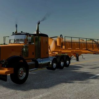 Semi Vac Tanker v1.0 FS22 Mod | Farming Simulator 22 Mod