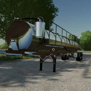 Semi Vac Tanker v1.0 FS22 Mod | Farming Simulator 22 Mod