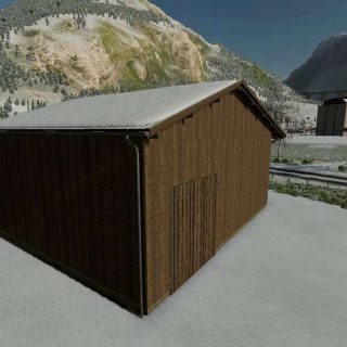 Shed With Hayloft v1.0 FS22 Mod | Farming Simulator 22 Mod