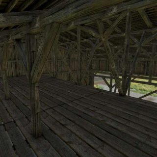 Shed With Hayloft v1.0 FS22 Mod | Farming Simulator 22 Mod