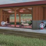 Sheep Barn Set With Goatmilk v1.1 FS22 Mod | Farming Simulator 22 Mod