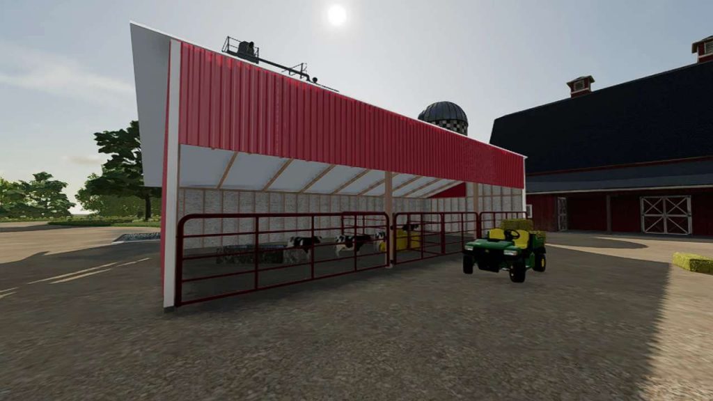 Small Calf Shed v1.0 FS22 Mod | Farming Simulator 22 Mod