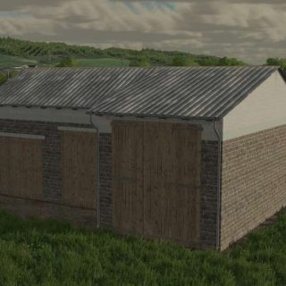 Small Combine Garage v1.0 FS22 Mod | Farming Simulator 22 Mod