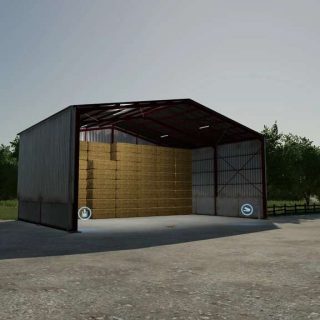 Straw Storage v1.1 FS22 Mod | Farming Simulator 22 Mod