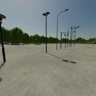 Street Lamps v1.0.0.1 FS22 Mod | Farming Simulator 22 Mod