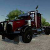 T800 Winch Truck v1.0 FS22 Mod | Farming Simulator 22 Mod