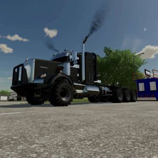 T800 Winch Truck v1.0 FS22 Mod | Farming Simulator 22 Mod
