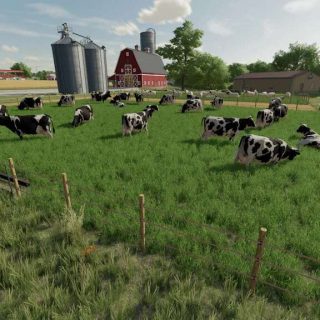 Temporary Grazing Pastures v1.0 FS22 Mod | Farming Simulator 22 Mod