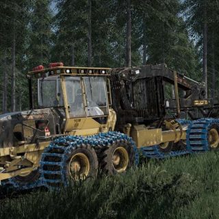 Tigercat 1075C v1.0 FS22 Mod | Farming Simulator 22 Mod
