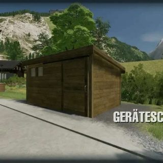 Tool Shed v1.0 FS22 Mod | Farming Simulator 22 Mod