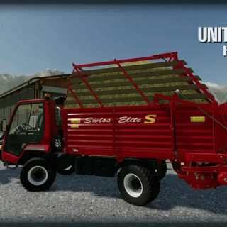Unitrac Rear Loader LE v1.0 FS22 Mod | Farming Simulator 22 Mod