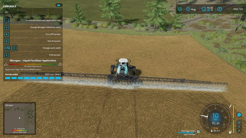 Vehicle HUD Extension v1.0 FS22 Mod | Farming Simulator 22 Mod