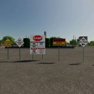 Wellsite Deco Pack v1.0 FS22 Mod | Farming Simulator 22 Mod
