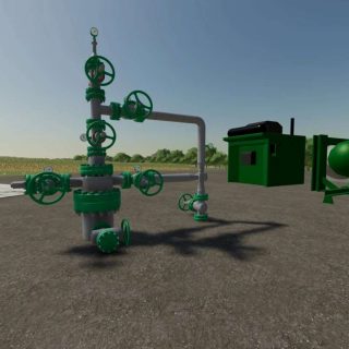 Wellsite Deco Pack v1.0 FS22 Mod | Farming Simulator 22 Mod