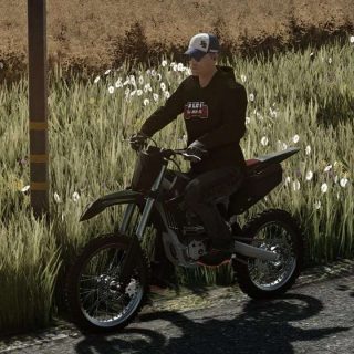 Yamaha YZ250 v1.0 FS22 Mod | Farming Simulator 22 Mod