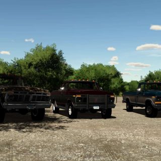 1973-1978 Ford F250 (IC & Passenger) v1.0 FS22 Mod | Farming Simulator ...