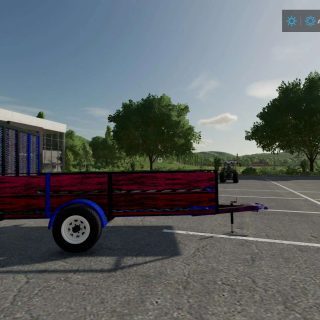1999 Neal Manufacturing Utility Trailer converted v1.0 FS22 Mod ...