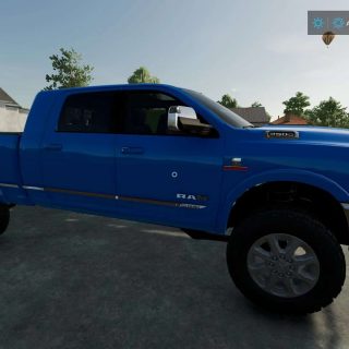 2021 RAM 2500 MEGACAB v1.0 FS22 Mod | Farming Simulator 22 Mod