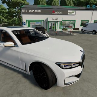 BMW 7 SERIES V1.1 FS22 Mod | Farming Simulator 22 Mod