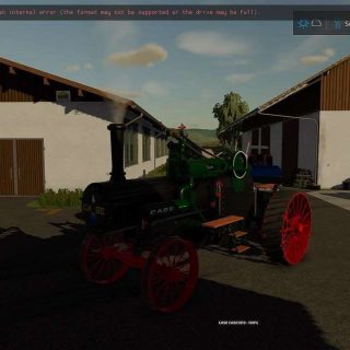 Case IH 1919 steam tractor BETA v1.0 FS22 Mod | Farming Simulator 22 Mod