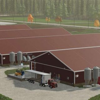 Chicken Barn XL v1.0 FS22 Mod | Farming Simulator 22 Mod