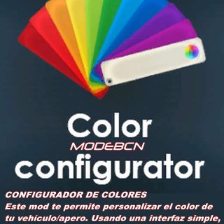 Color Configurator ESPANOL v1.5 FS22 Mod | Farming Simulator 22 Mod