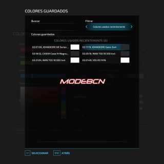 Color Configurator ESPANOL v1.5 FS22 Mod | Farming Simulator 22 Mod
