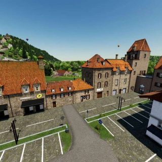Company Buildings Pack v1.1 FS22 Mod | Farming Simulator 22 Mod